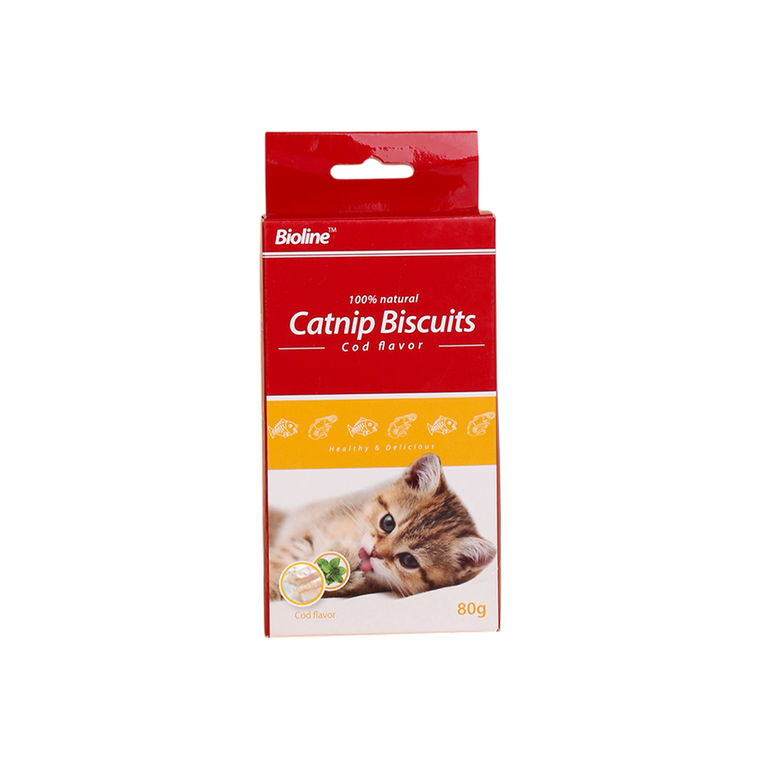 Bioline Catnip Biscuit Cod flavour 80g