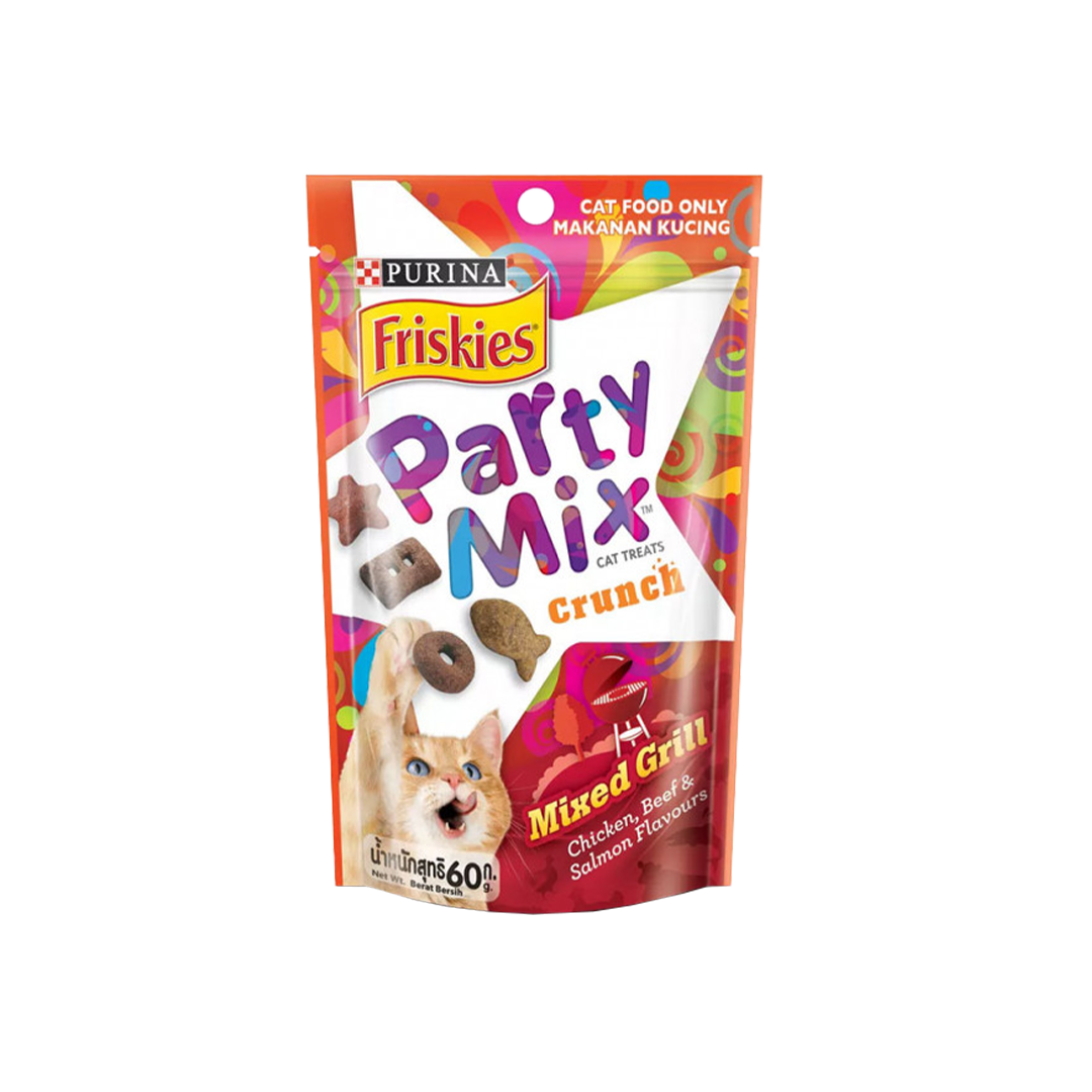 Purina Friskies Party Mix Mixed Grill Crunch 60g