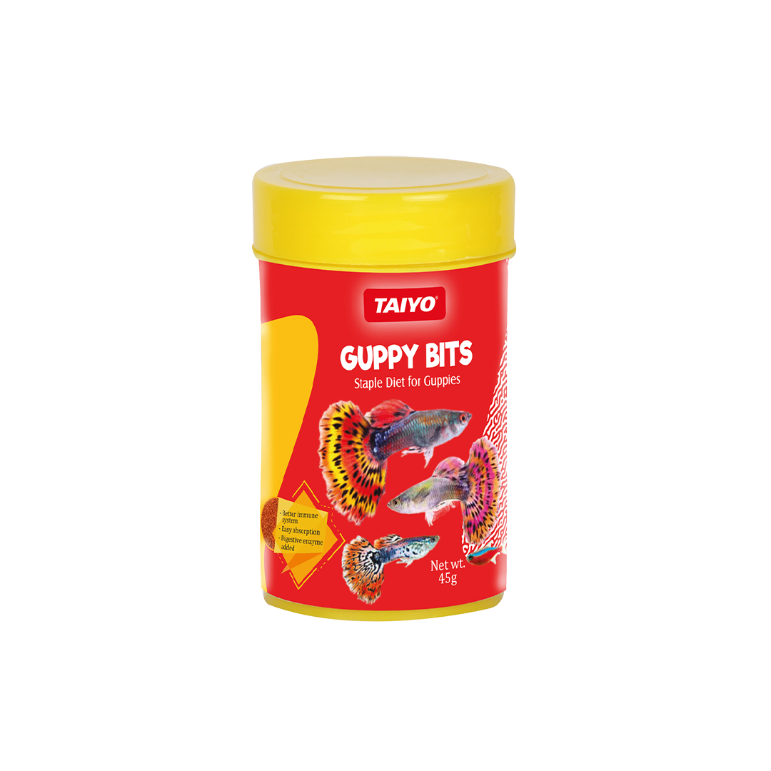 Taiyo Micro Guppy Bit Fish Food 45g Bottle