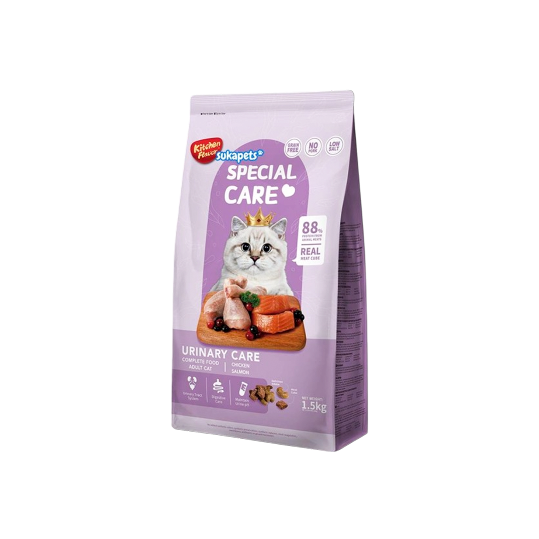 Kitchen Flavor Special Care Urinary Care Complete Food for Adult Cat 1.5kg