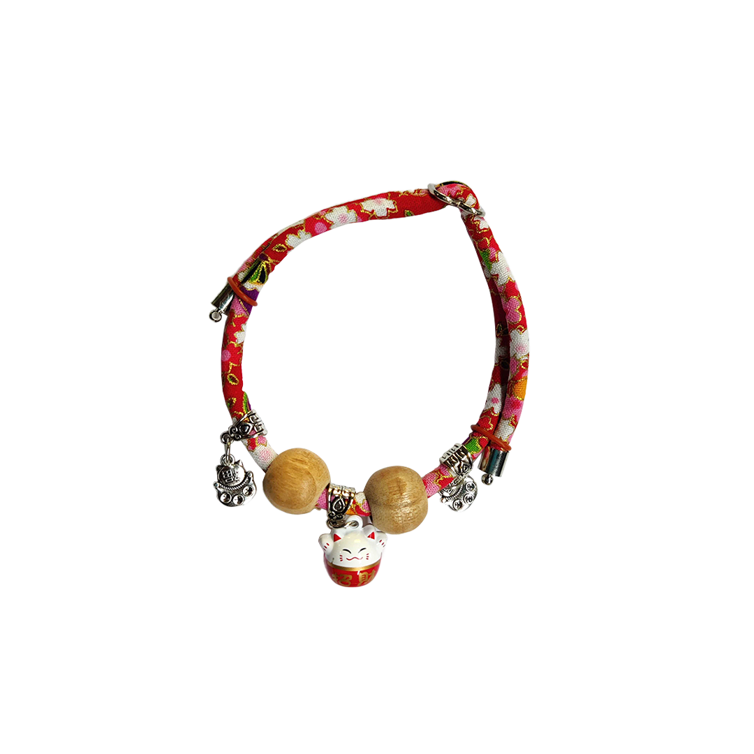 European Style Printed Collar with Bell