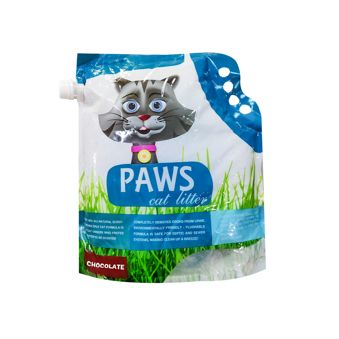 Paws Clumping Cat Litter Chocolate 5L