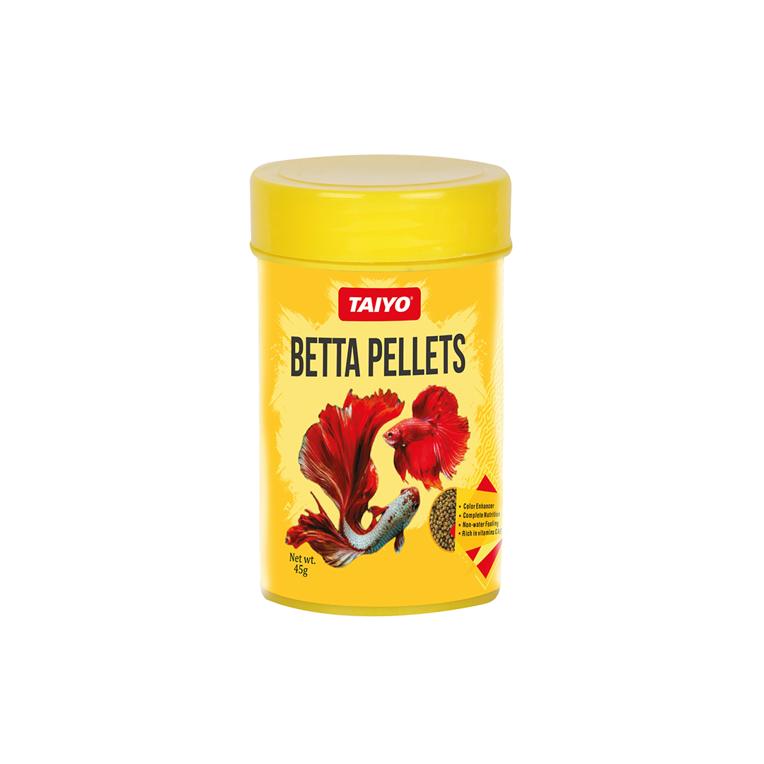 Taiyo Betta Pellet Fish Food 45g Bottle