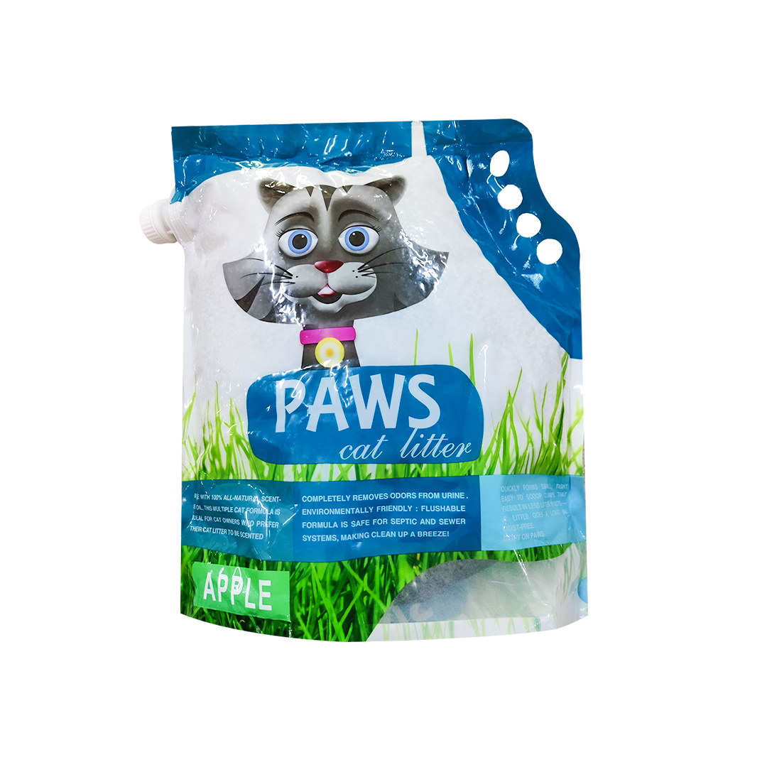 Paws Clumping Cat Litter Apple 5L