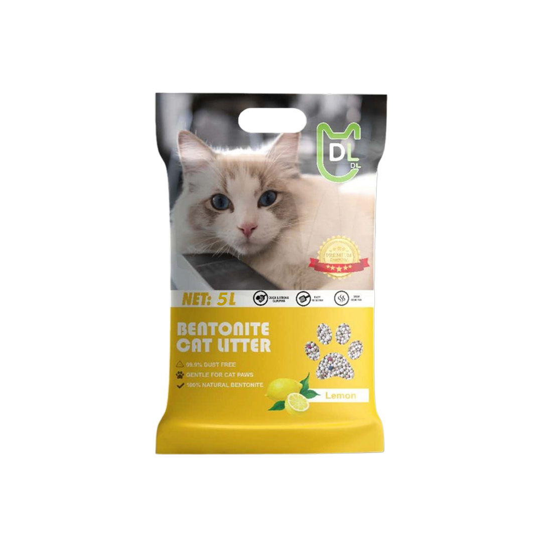 DL Bentonite Cat Litter Lemon 5L