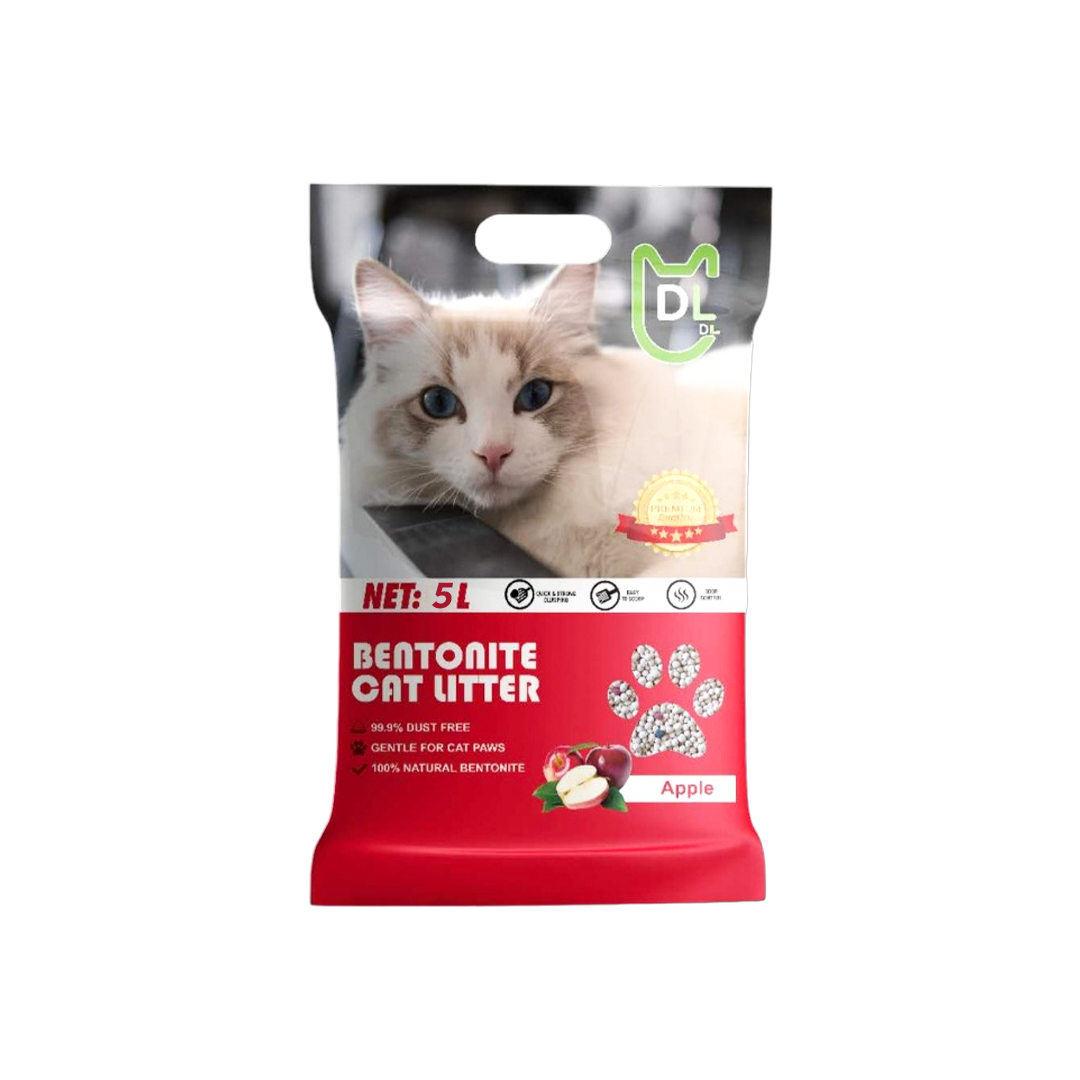 DL Bentonite Cat Litter Apple 5L