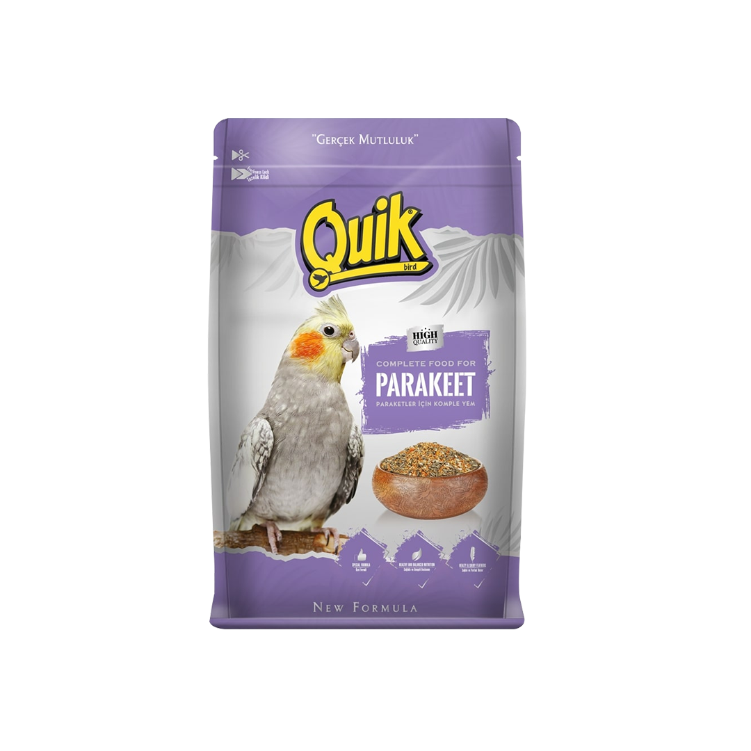 Quik Bird Food Parakeet Mix Pack 750g